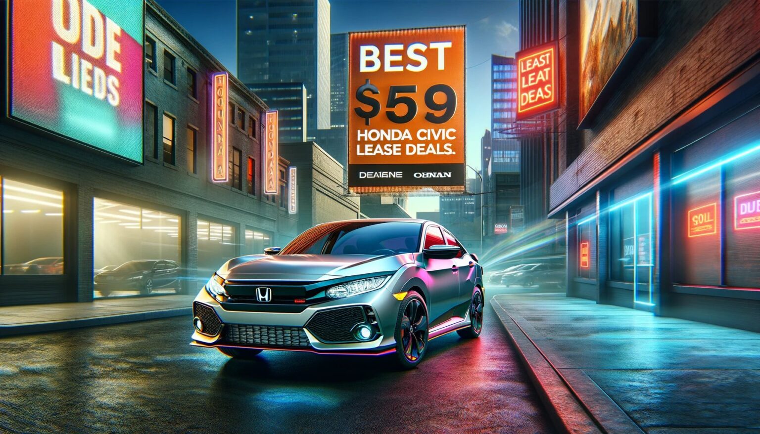 Best $59 Honda Civic Lease Deals - A Comprehensive Guide for Smart ...