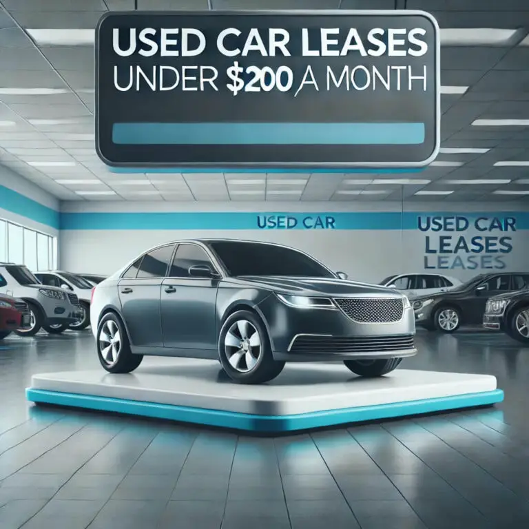 Best Used Car Leases Under $200 a Month, No Money Down in 2025 ...