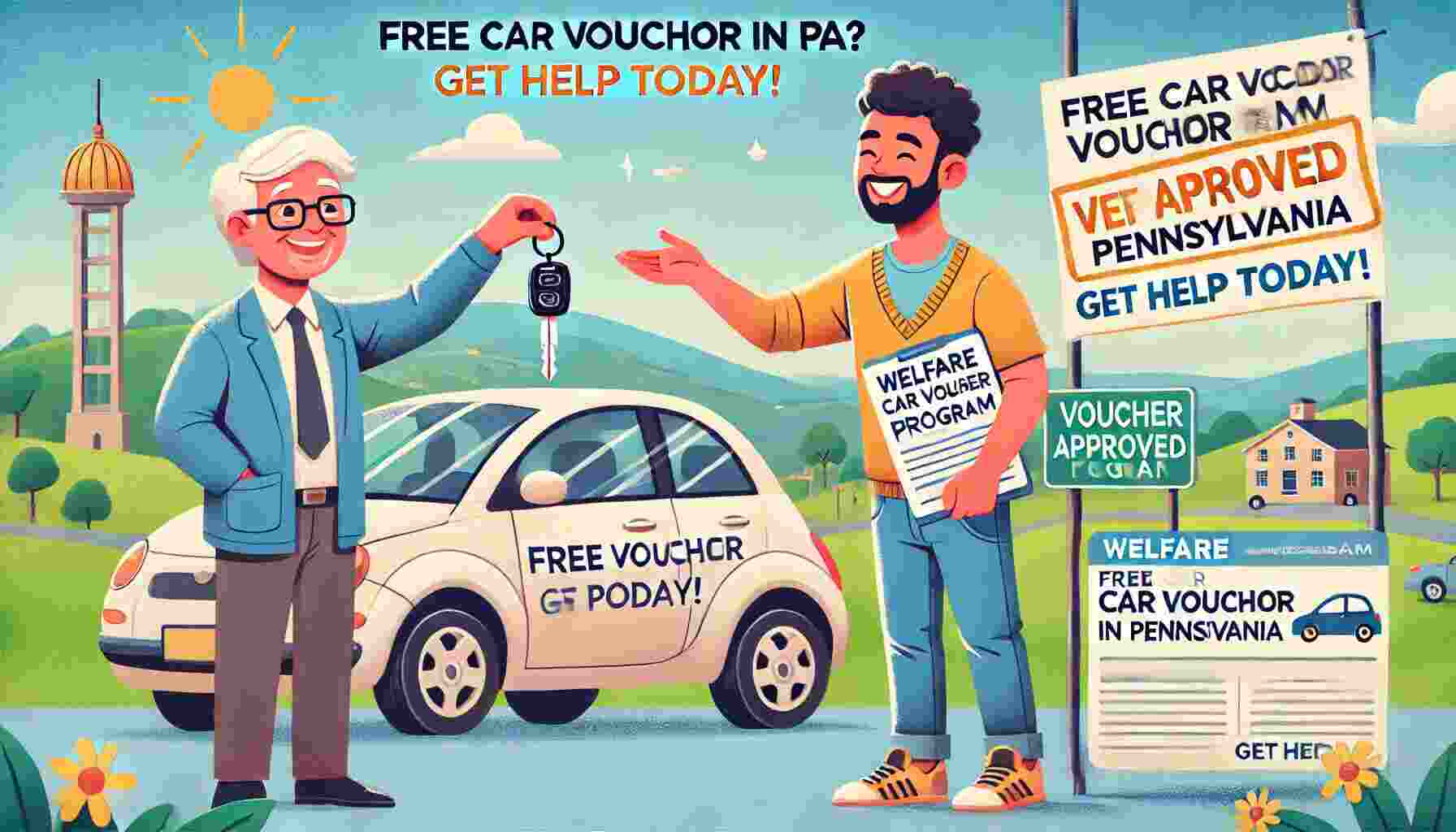Welfare Car Voucher Programs in Pennsylvania 2025 (Free Help ...