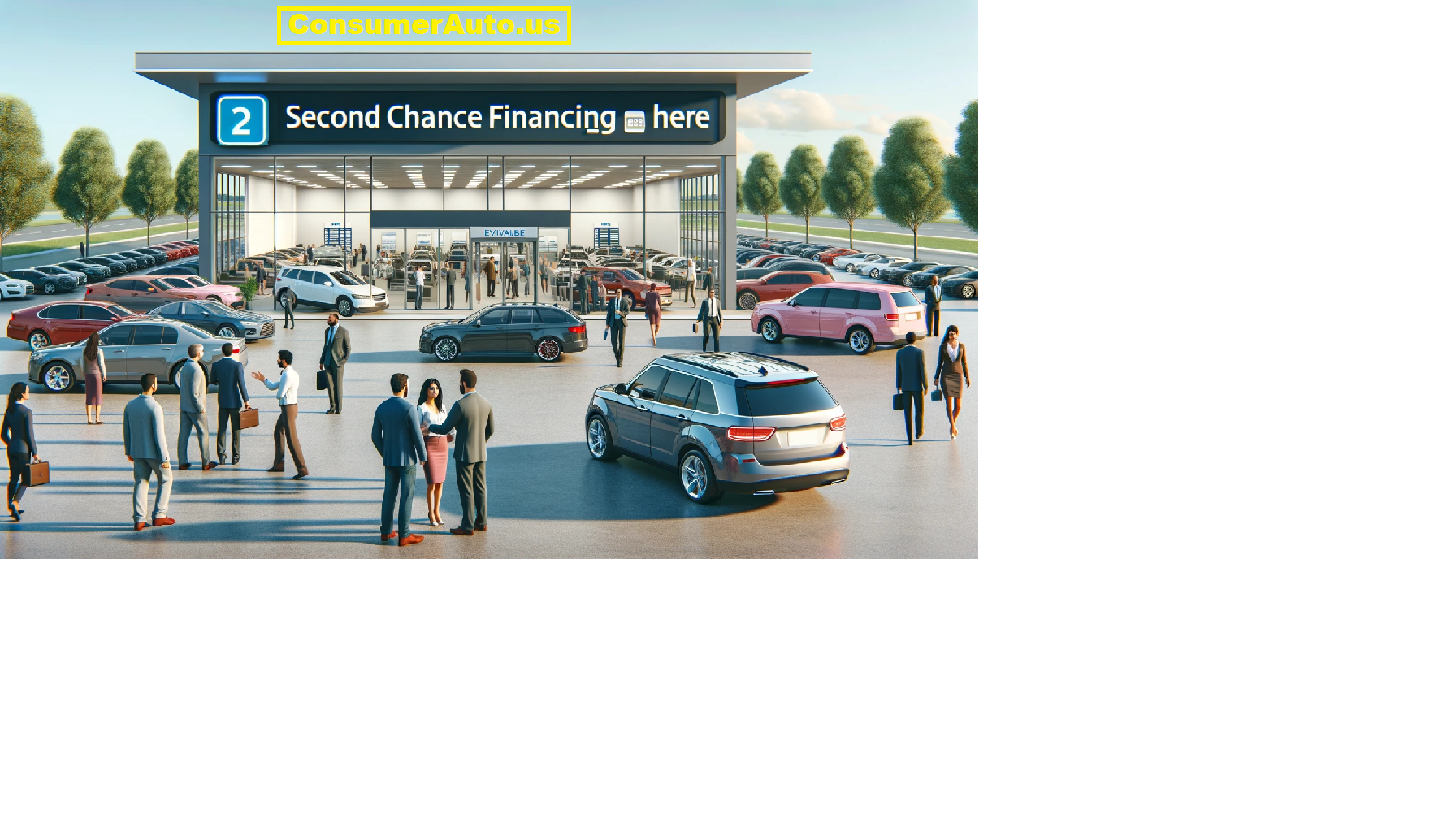 Second Chance Car Loans: Your Ultimate Guide to Overcoming Bad Credit - Consumer Auto