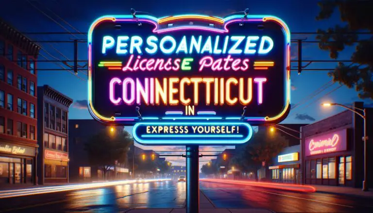 Personalized License Plates in Connecticut: A Comprehensive Guide ...