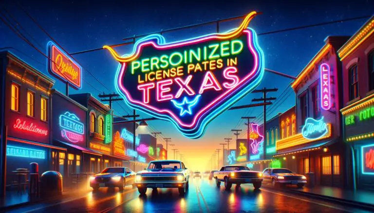 Personalized License Plates in Texas - Consumer Auto