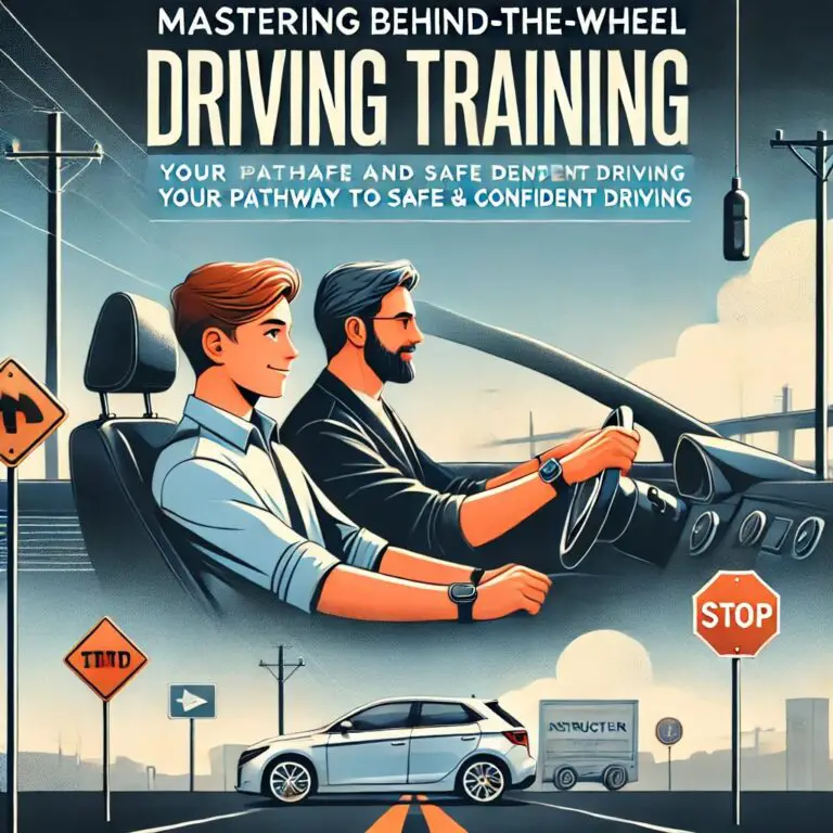 Mastering Behind-the-Wheel Training: Your Pathway to Safe and Confident ...