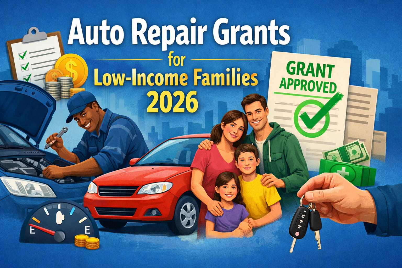 Auto Repair Grants for Low-Income Families 2026: Where to Find Real ...