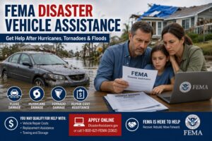 FEMA Disaster Vehicle Assistance: Get Help After Hurricane, Tornado, or ...
